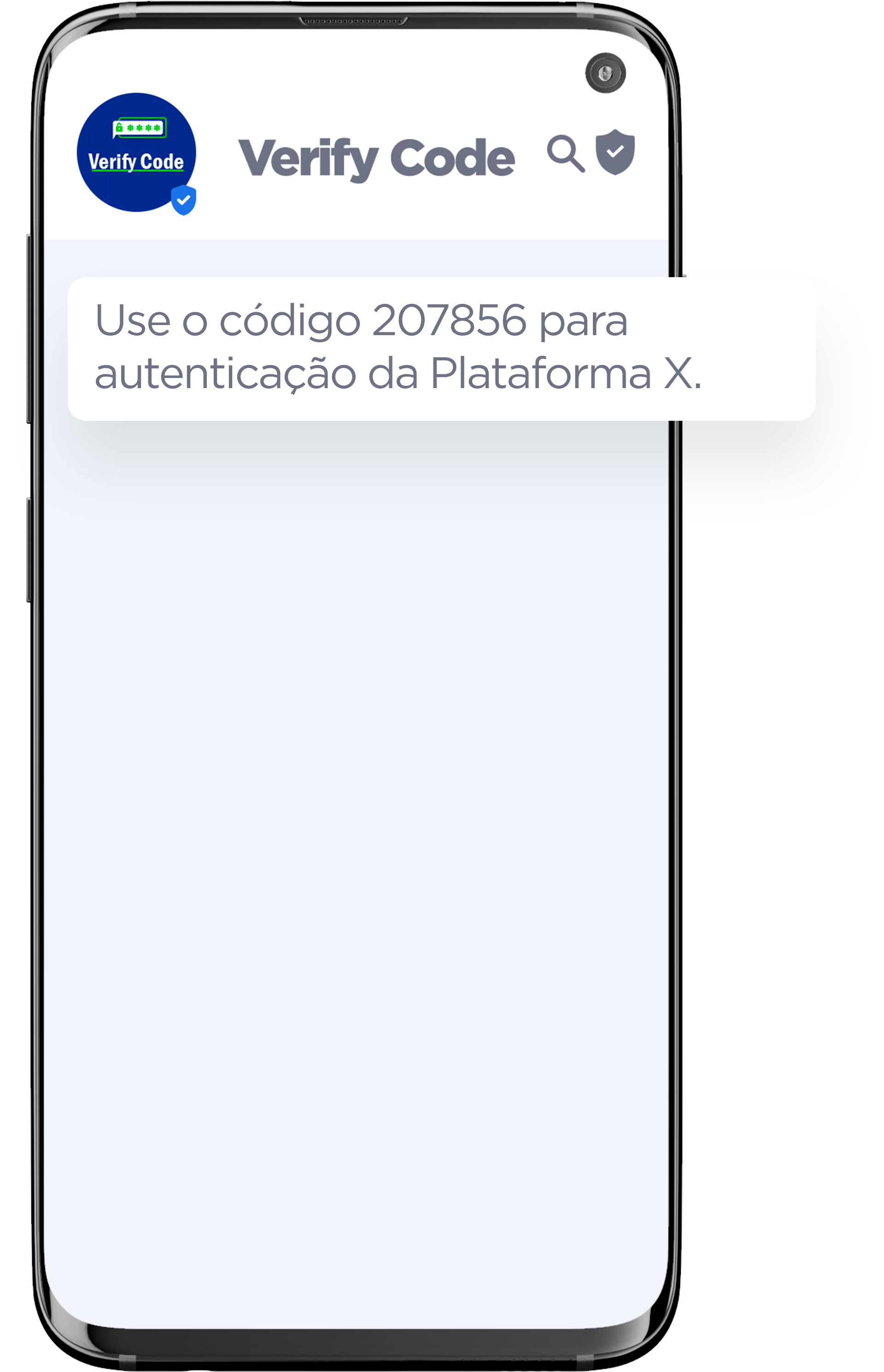 Verify Code | By Pontaltech